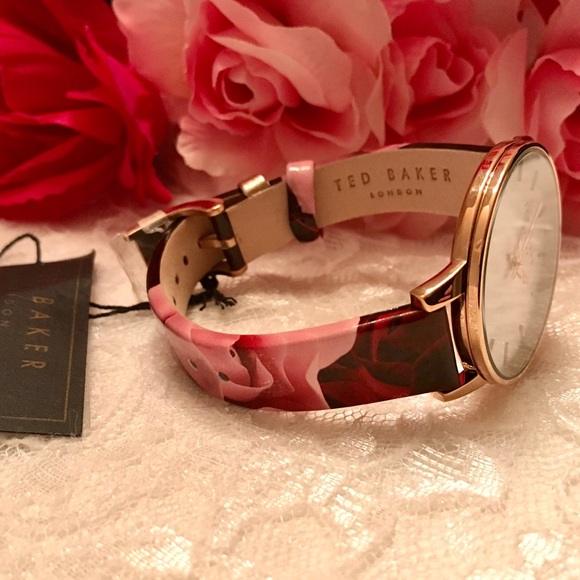 Ted Baker London | Accessories | Ted Baker Roses Patent Leather Strap ...